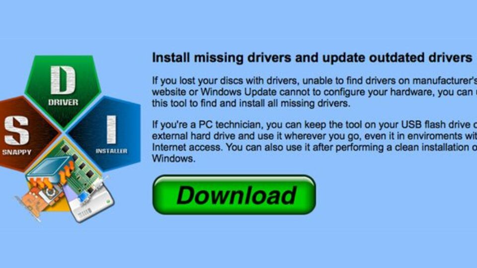 Driver aggiornatissimi con Snappy Driver Installer - PC Professionale