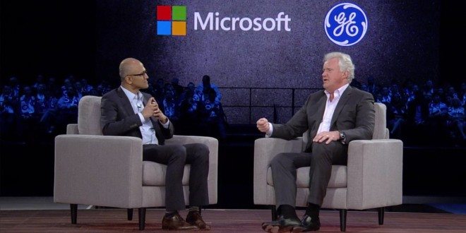 Microsoft e General Electric: il cloud per l'industria 4.0