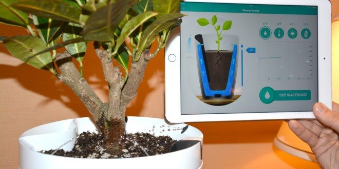 Parrot Pot, ecco il vaso smart per le piante