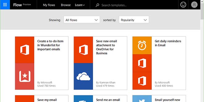 Microsoft: ecco la versione pubblica di Flow, la sua soluzione IFTTT