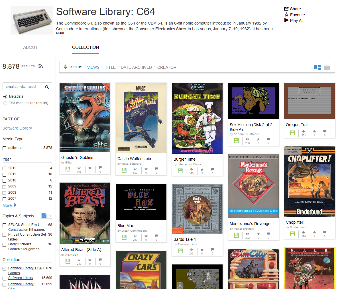 Internet Archive, ora con Commodore 64 incorporato - PC Professionale