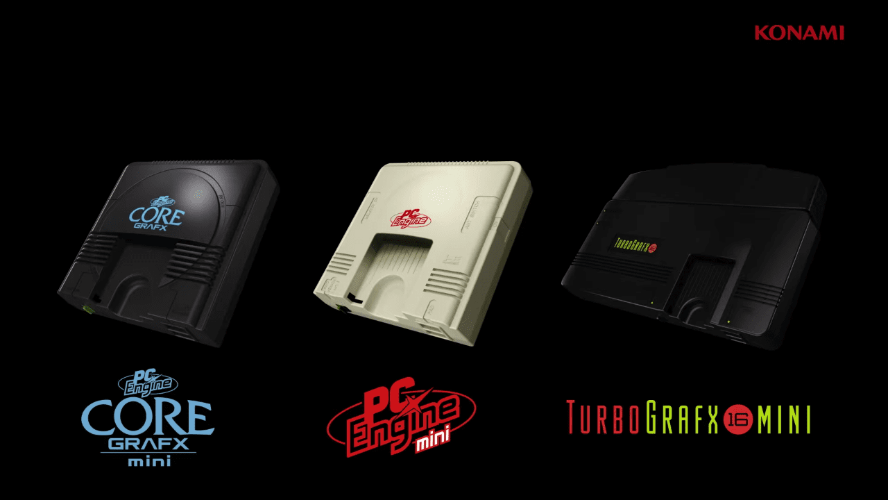 PC Enigne Core Grafx Mini, anche Konami si fa la mini-console retrò