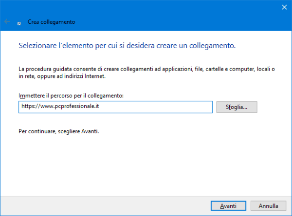 Come creare un collegamento veloce a una pagina Web su Windows