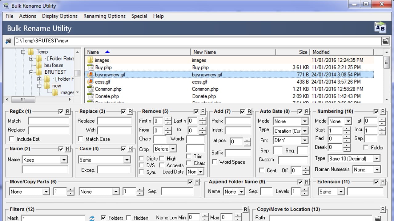 Download del giorno: Bulk Rename Utility 3.1.0.0 - PC Professionale