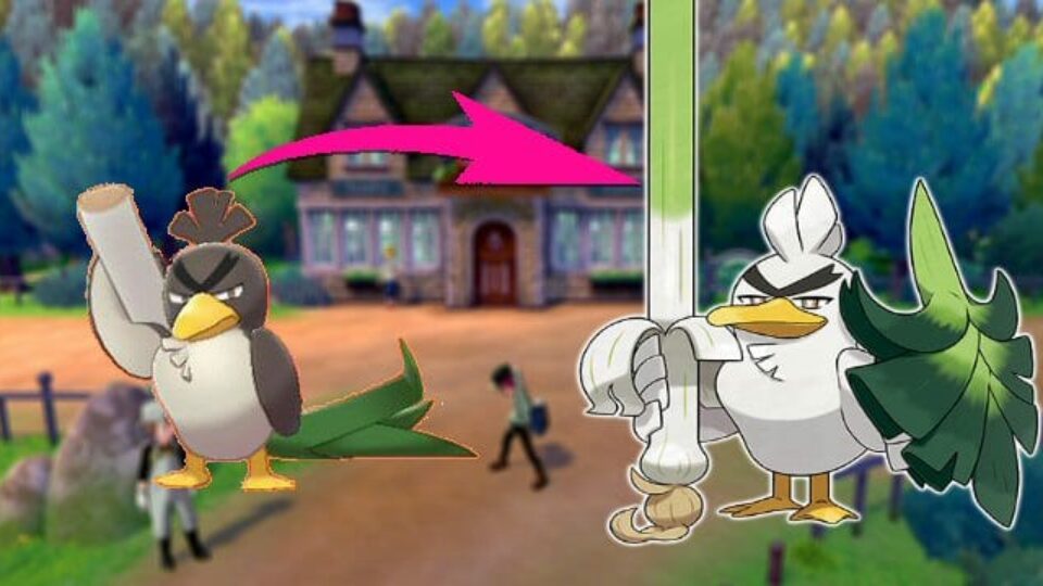 Come evolvere Farfetch'd in Sirfetch'd in Pokémon Spada