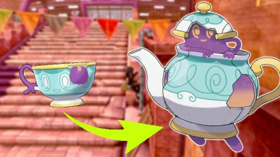 Come evolvere Sinistea in Polteageist in Pokémon Spada Scudo