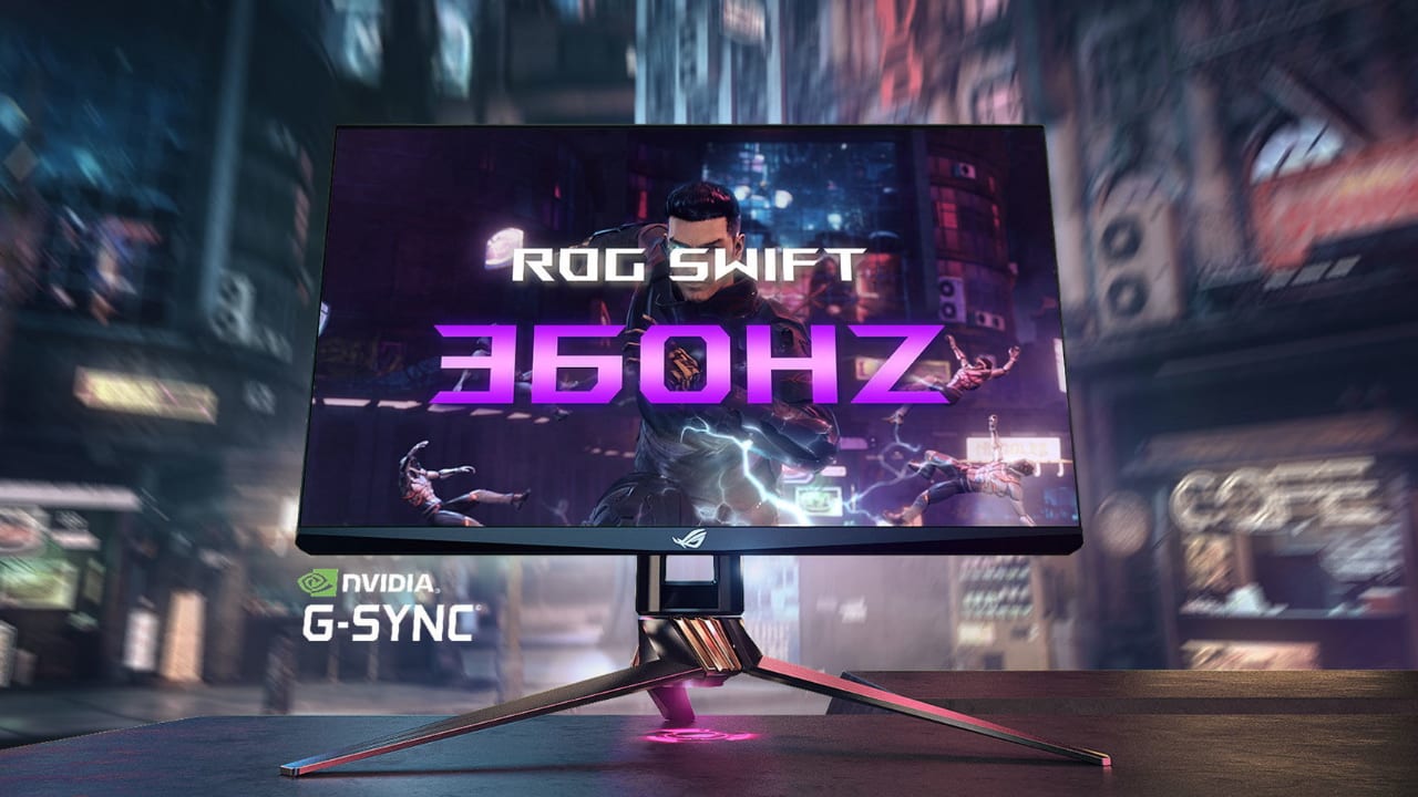Asus ROG Swift 360Hz, il monitor definitivo per gli appassionati di esport?