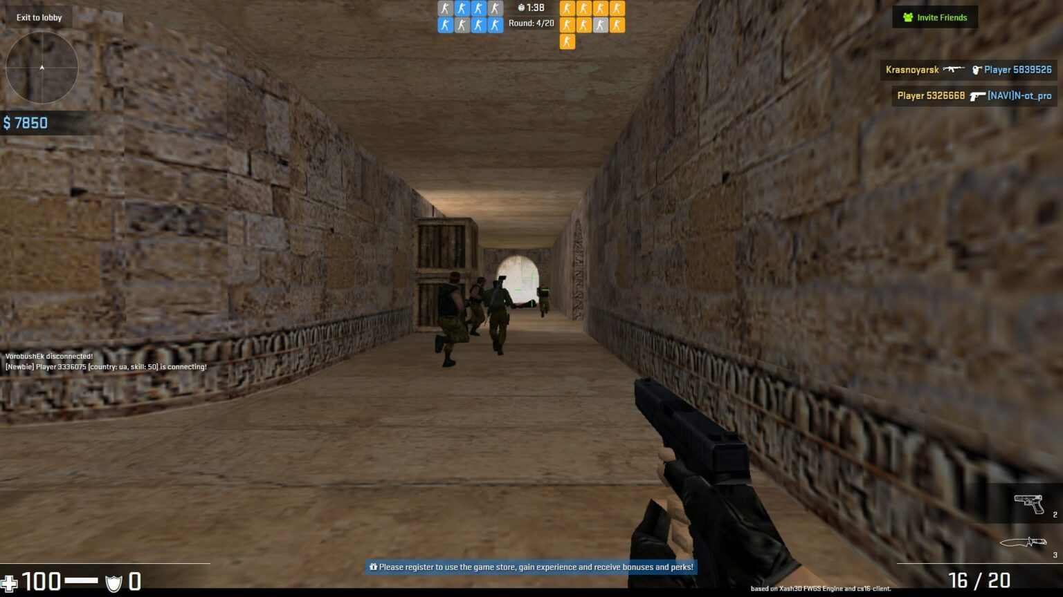 Giocare a Counter-Strike 1.6 nel browser Web - PC Professionale