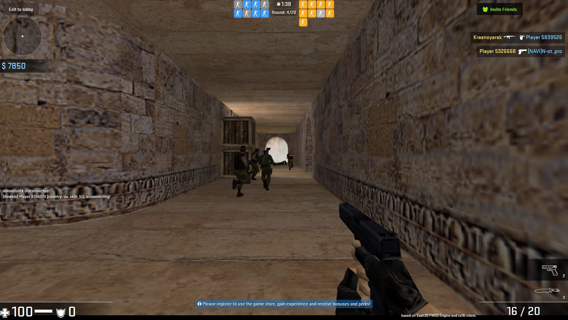 Giocare a Counter-Strike 1.6 nel browser Web - PC Professionale