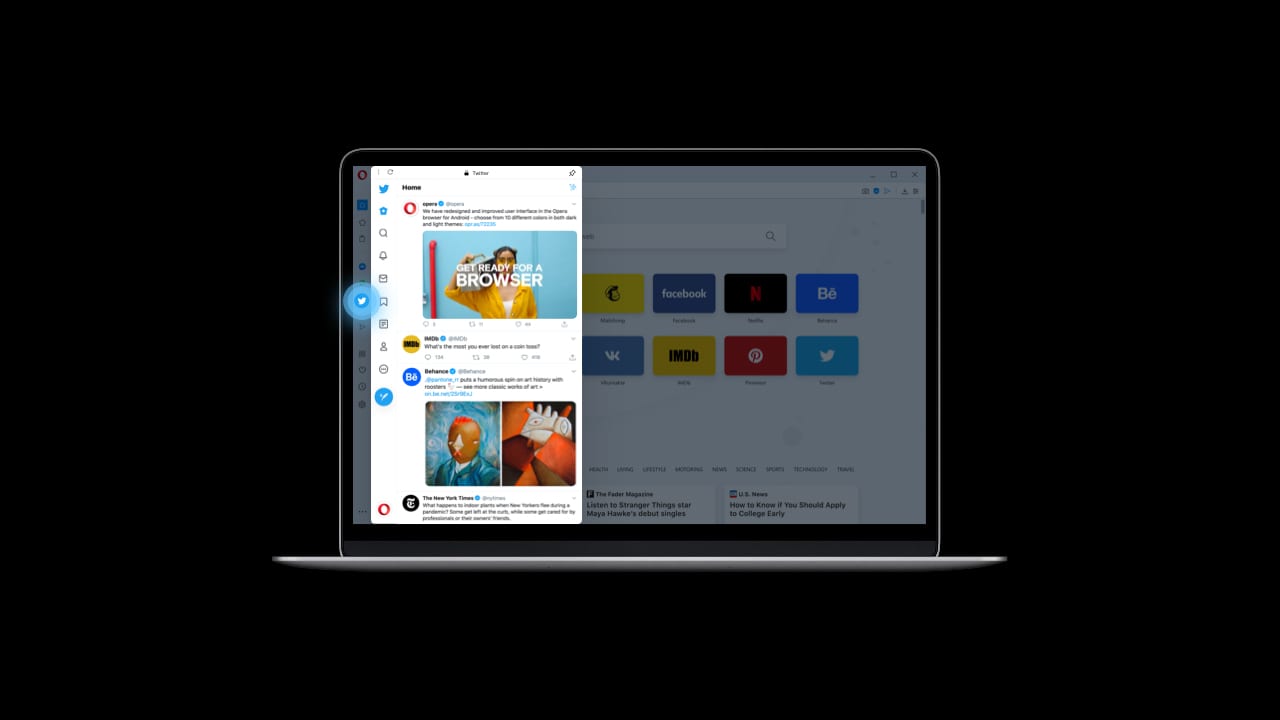 Opera integra Twitter nel browser desktop - PC Professionale