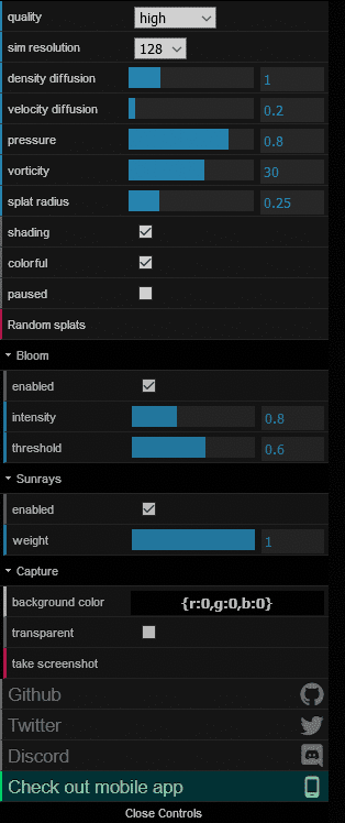 WebGL Fluid Simulation, giocare coi fluidi su Web (e mobile)