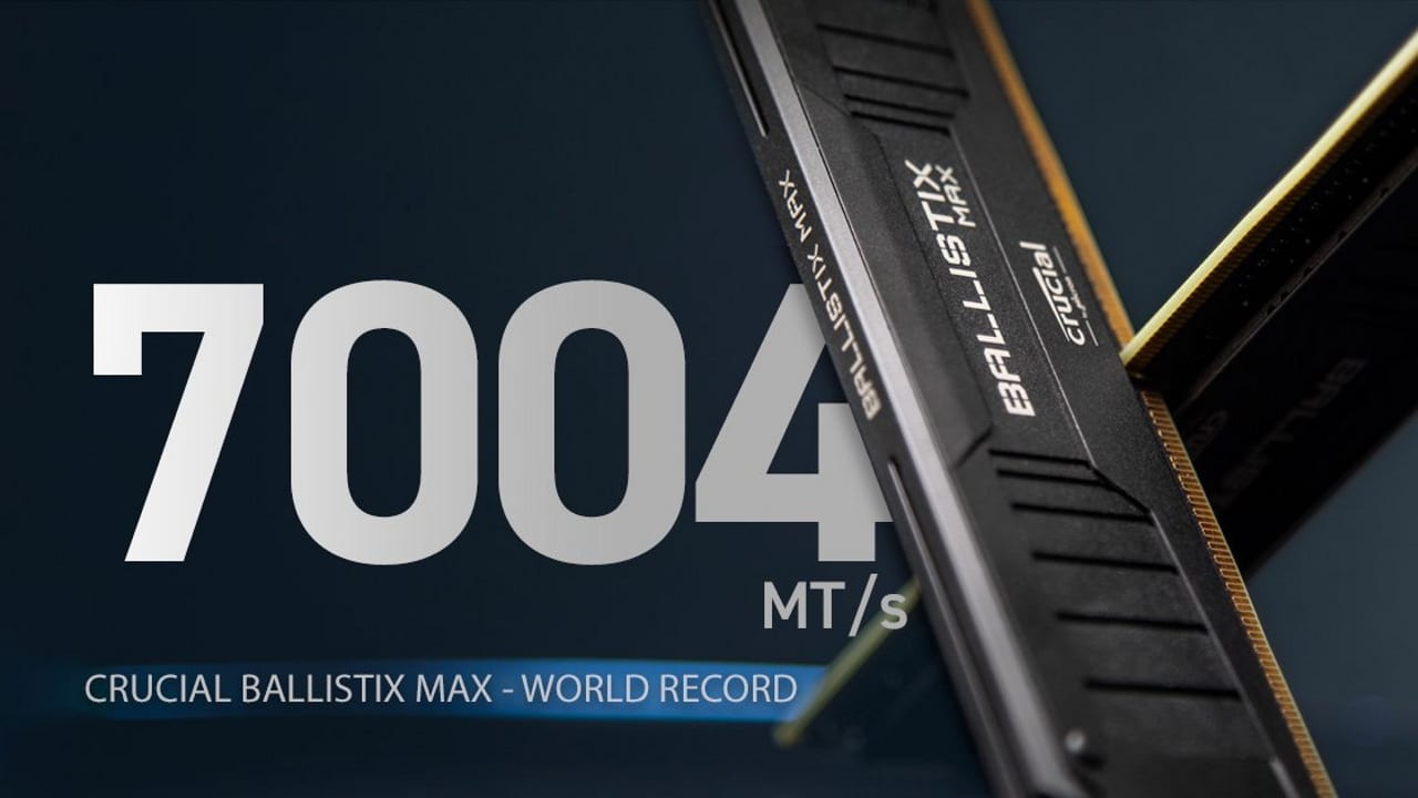 Crucial, overclock delle RAM DDR4 a 7.004MHz - PC Professionale