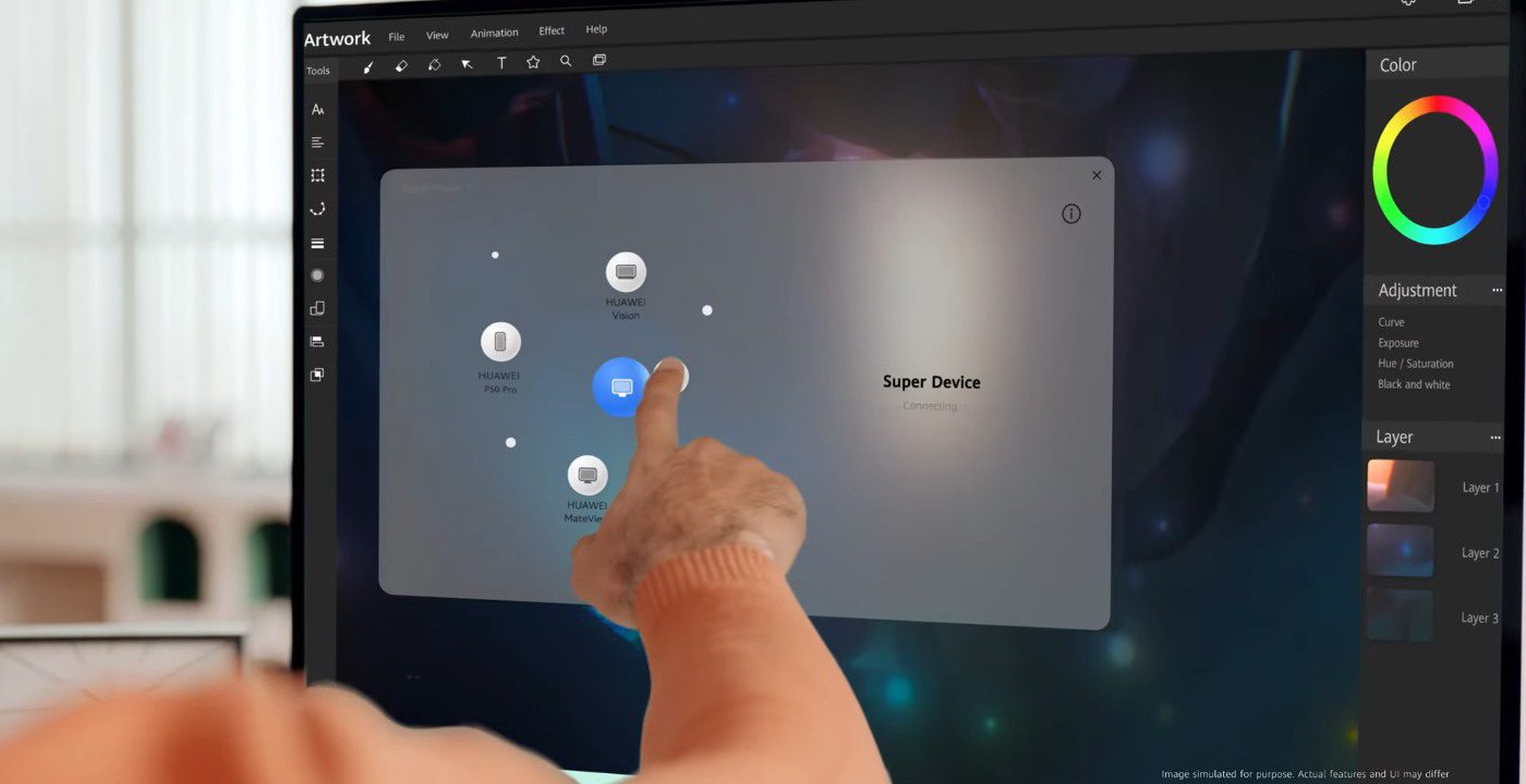 Con il Super Device Huawei guarda al futuro della connettività tra device