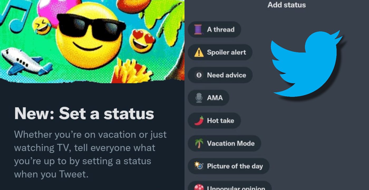 Twitter sta testando una funzione per pubblicare uno stato