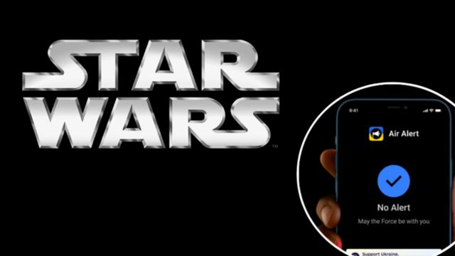 Air Alert, l'app a tema Star Wars che avvisa gli ucraini dei raid aerei