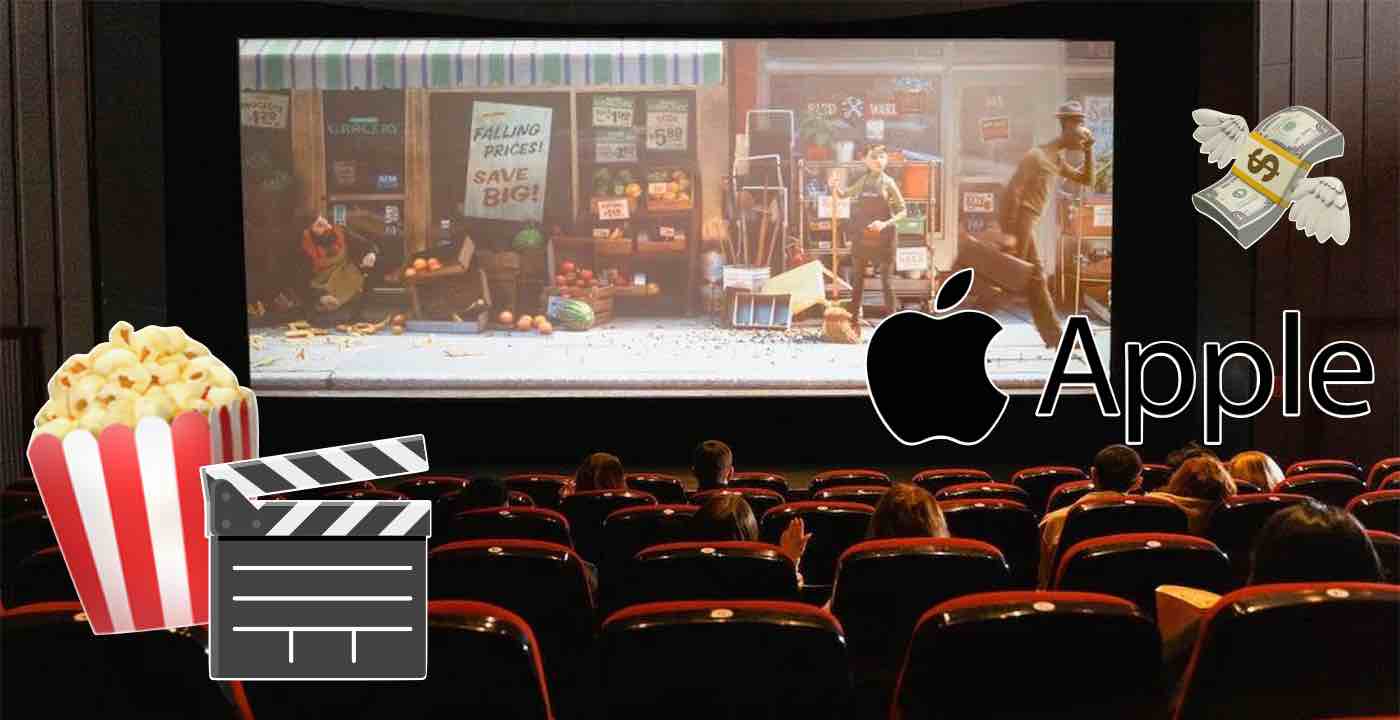Apple spenderà 1 miliardo l'anno per produrre film al cinema