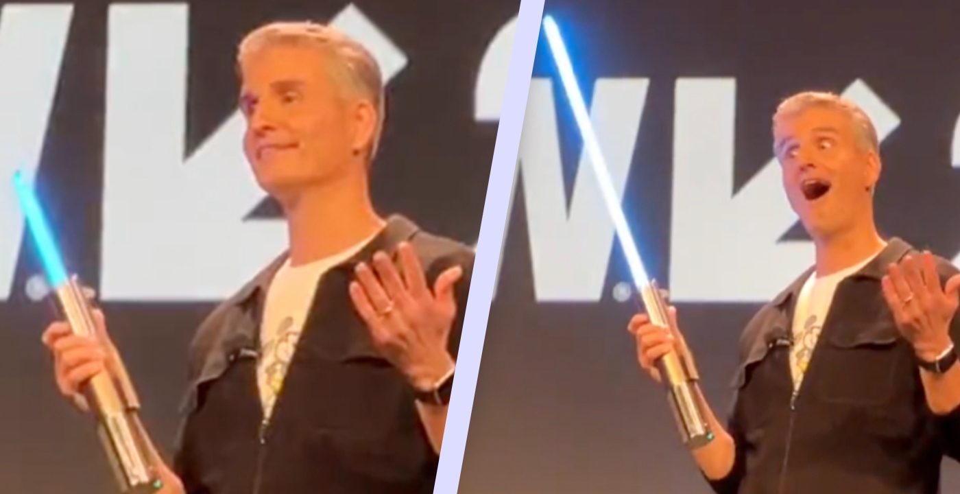 Disney ha presentato la prima "vera" spada laser