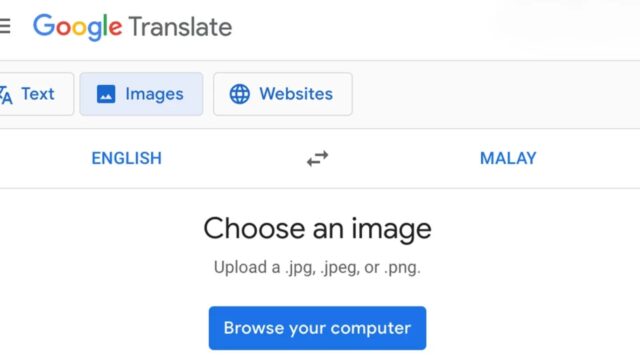 Google Traduttore da web ora può tradurre anche le immagini