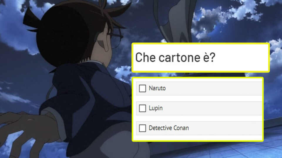 Riconosci il cartone animato dallo screen mostrato - QUIZ