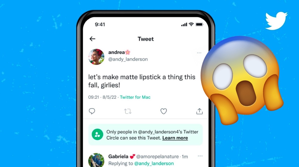 Un bug di Twitter Circle mostra i tweet segreti a tutti