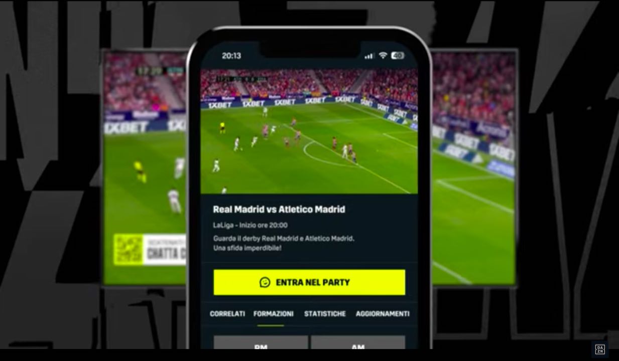 DAZN Party in Italia: cos'è e come funziona
