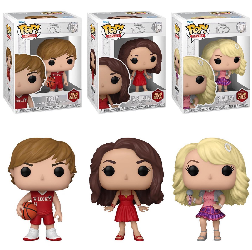 Funko annuncia i POP di High School Musical e Lizzie McGuire