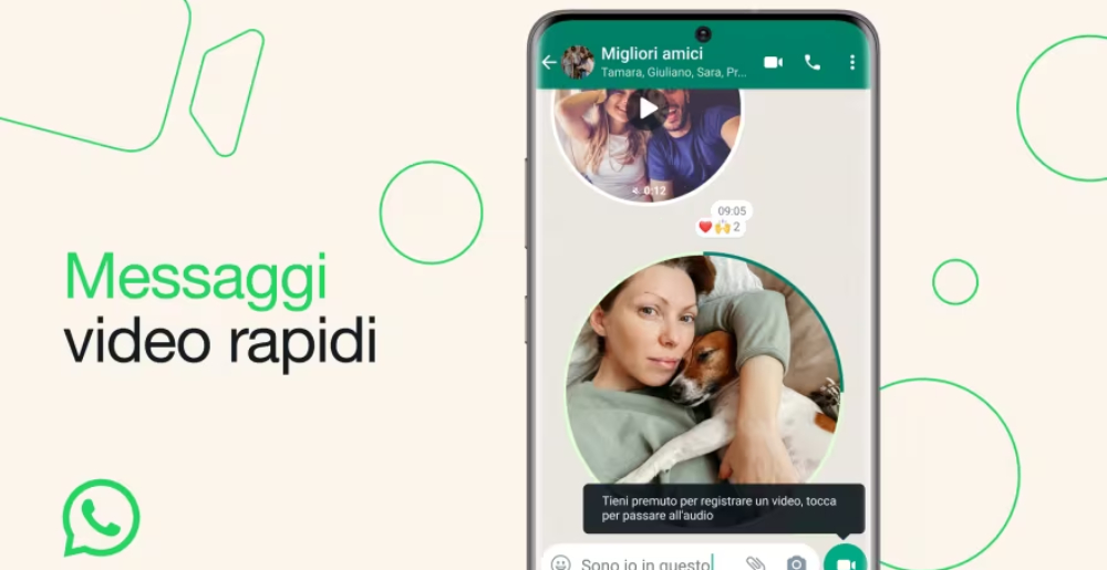 Come mandare un videomessaggio su WhatsApp