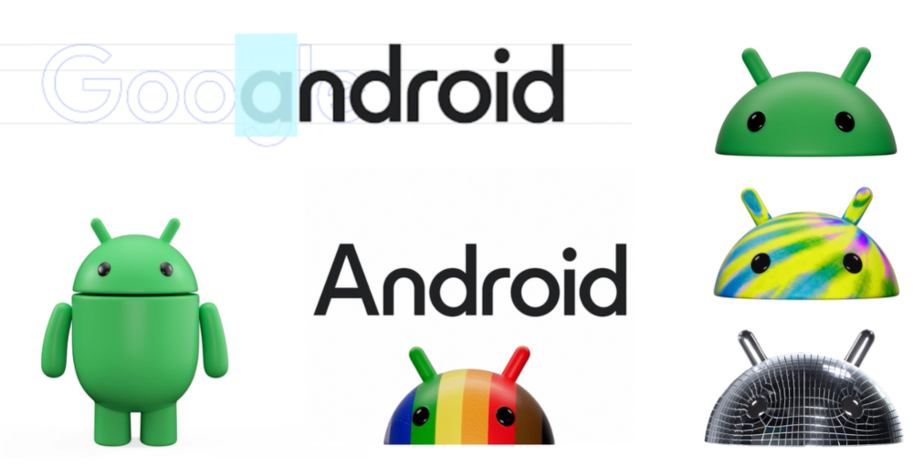 Android cambia il logo e passa al 3D