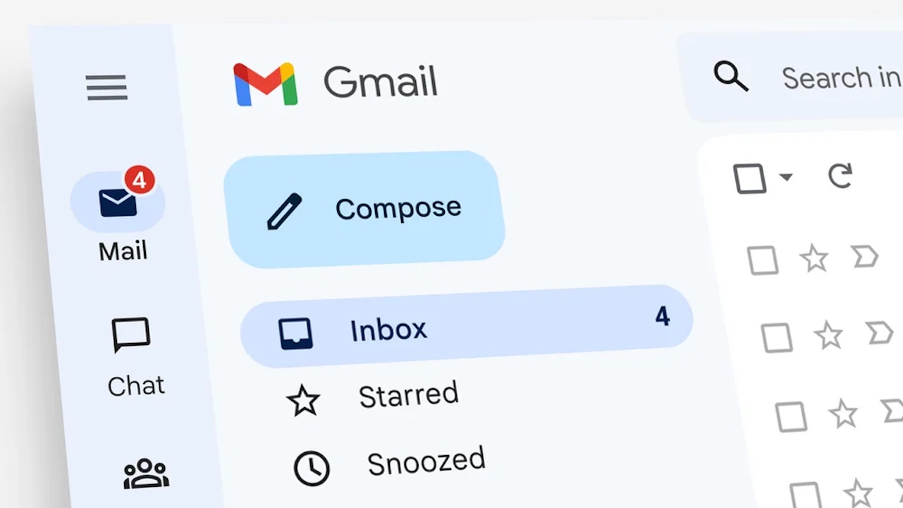 Gmail modifica l’interfaccia stile chat per rispondere alle mail