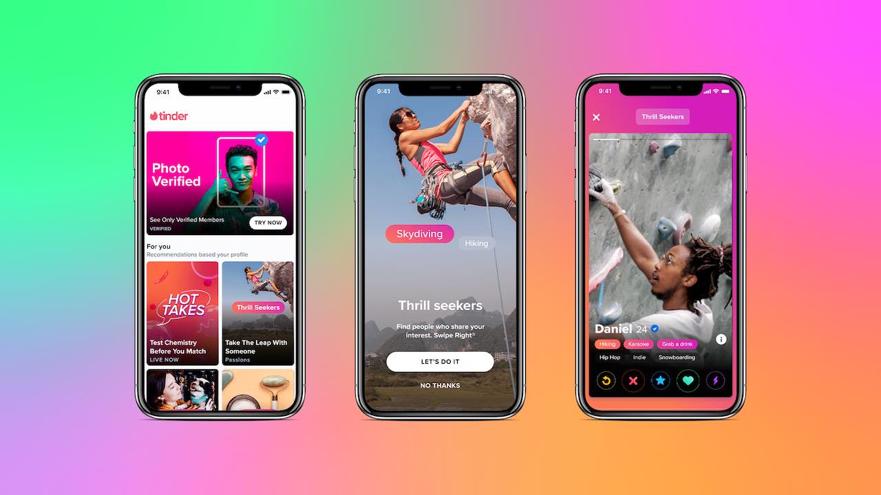 Tinder lancia nuove funzioni per i match